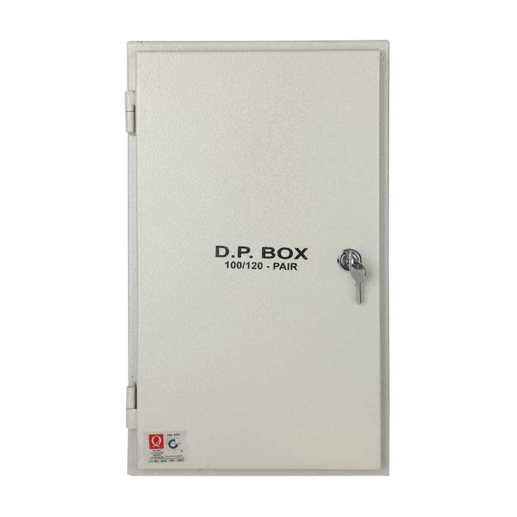 100 PAIR TELEPHONE METAL DP BOX (HUGHES TYPE) – Malson Electronics