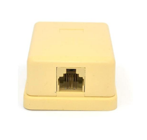 Rj 11 Rossette Box – Single Line – Malson Electronics