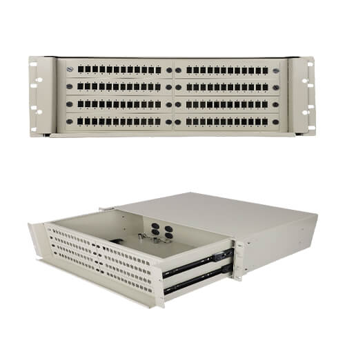 96 Port Fiber Management System / Fiber LIU – Malson Electronics